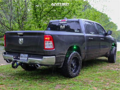 2019 Ram 1500 Wheel Offset Aggressive > 1" Outside Fender Suspension ...