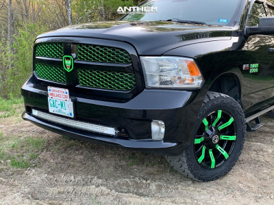 2015 Ram 1500 Wheel Offset Aggressive > 1" Outside Fender Suspension ...