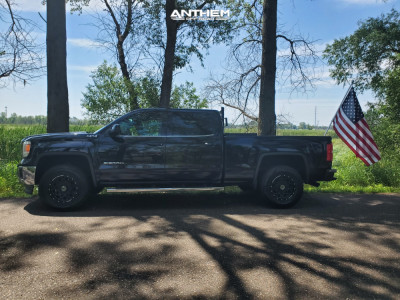2014 GMC Sierra 1500 Wheel Offset Aggressive > 1" Outside Fender ...