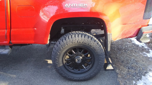 2018 Chevrolet Colorado Wheel Offset Aggressive > 1" Outside Fender ...