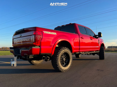 2022 Ford F-250 Super Duty Wheel Offset Aggressive > 1" Outside Fender ...