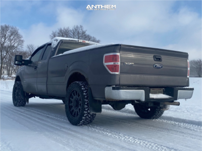 2013 Ford F-150 Wheel Offset Slightly Aggressive Leveling Kit | 2075896 ...
