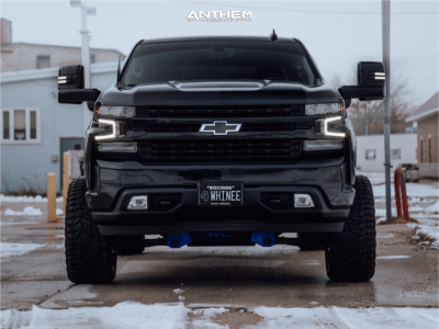 2019 Chevrolet Silverado 1500 Wheel Offset Aggressive > 1" Outside ...