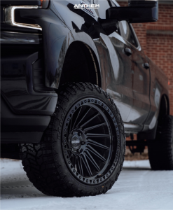 2019 Chevrolet Silverado 1500 Wheel Offset Aggressive > 1" Outside ...