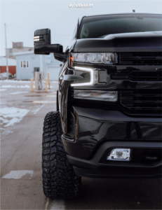 2019 Chevrolet Silverado 1500 Wheel Offset Aggressive > 1" Outside ...