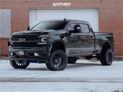 2019 Chevrolet Silverado 1500 Wheel Offset Aggressive > 1" Outside ...