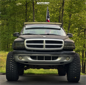 2001 Dodge Dakota Wheel Offset Aggressive > 1" Outside Fender ...