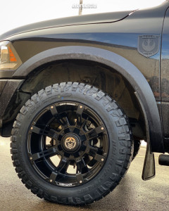 2016 Ram 1500 Wheel Offset Aggressive > 1" Outside Fender Air ...