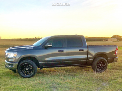 2019 Ram 1500 Wheel Offset Aggressive > 1" Outside Fender Leveling Kit ...