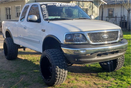 2002 Ford F-150 Wheel Offset Super Aggressive 3"-5" Suspension Lift 6 ...