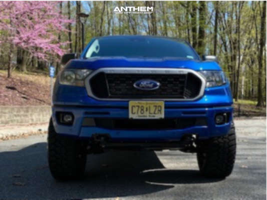 2019 Ford Ranger Wheel Offset Aggressive > 1" Outside Fender Suspension ...