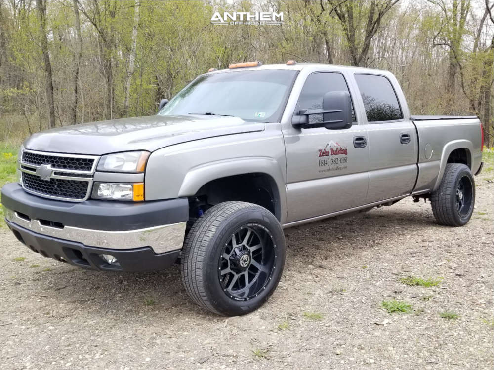2007 Chevrolet Silverado 2500 HD Classic Wheel Offset Aggressive > 1 ...
