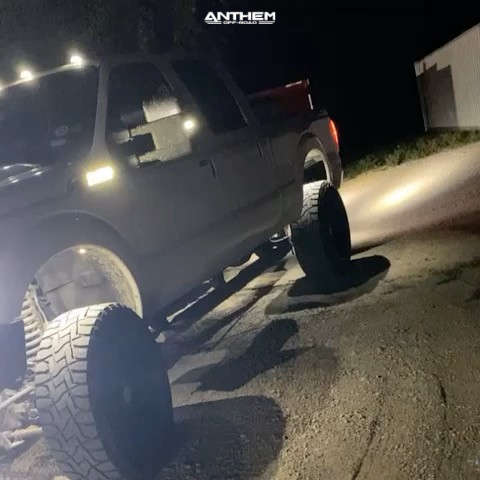 2015 Ford F-250 Wheel Offset Super Aggressive 3"-5" Suspension Lift 6 ...