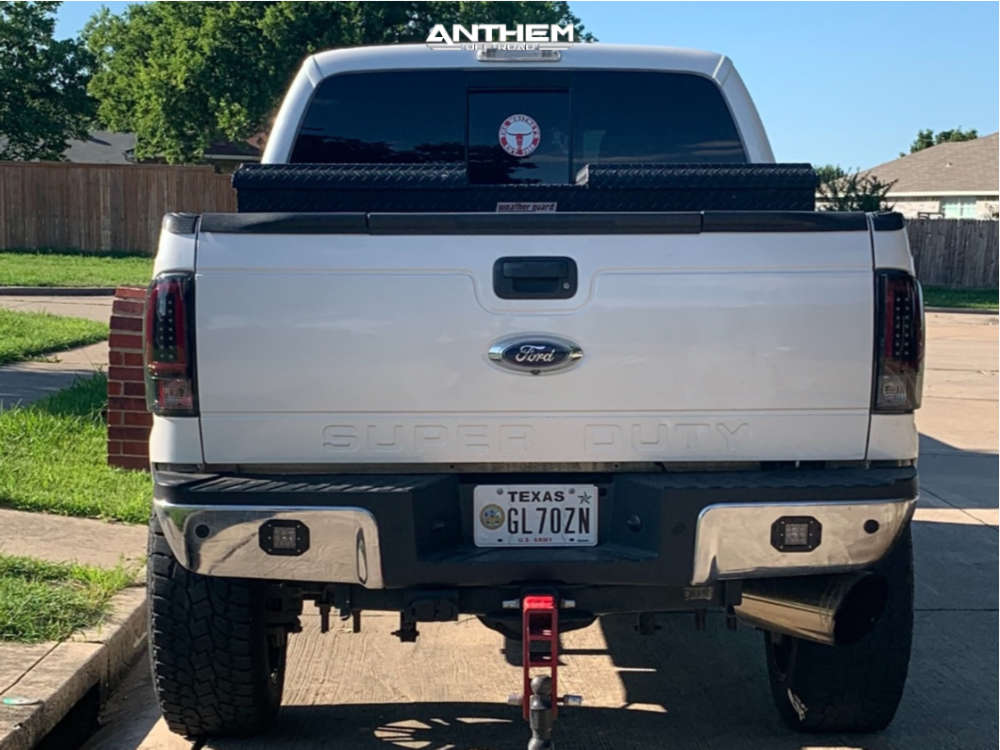 2015 Ford F-250 Wheel Offset Super Aggressive 3"-5" Suspension Lift 6 ...