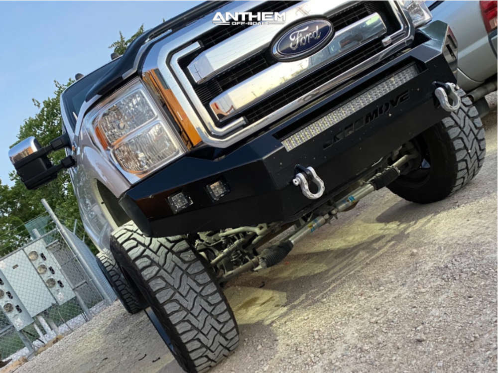 2015 Ford F-250 Wheel Offset Super Aggressive 3"-5" Suspension Lift 6 ...