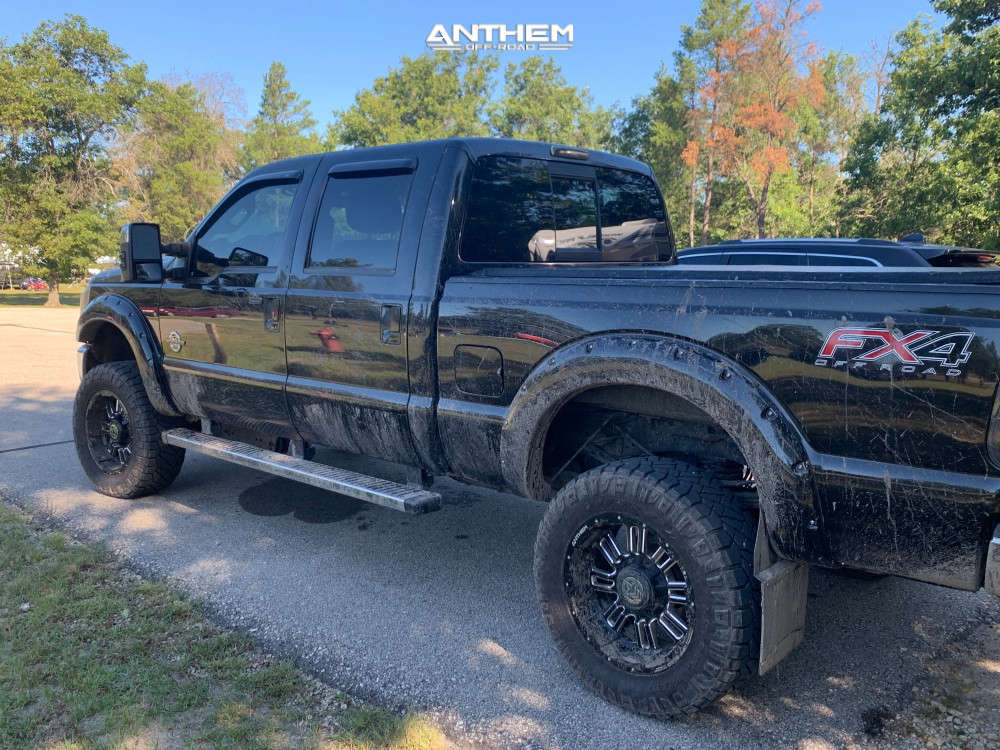 2012 Ford F-350 Super Duty Wheel Offset Super Aggressive 3"-5 ...