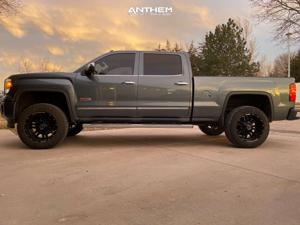 2014 GMC Sierra 1500 Wheel Offset Aggressive > 1" Outside Fender ...