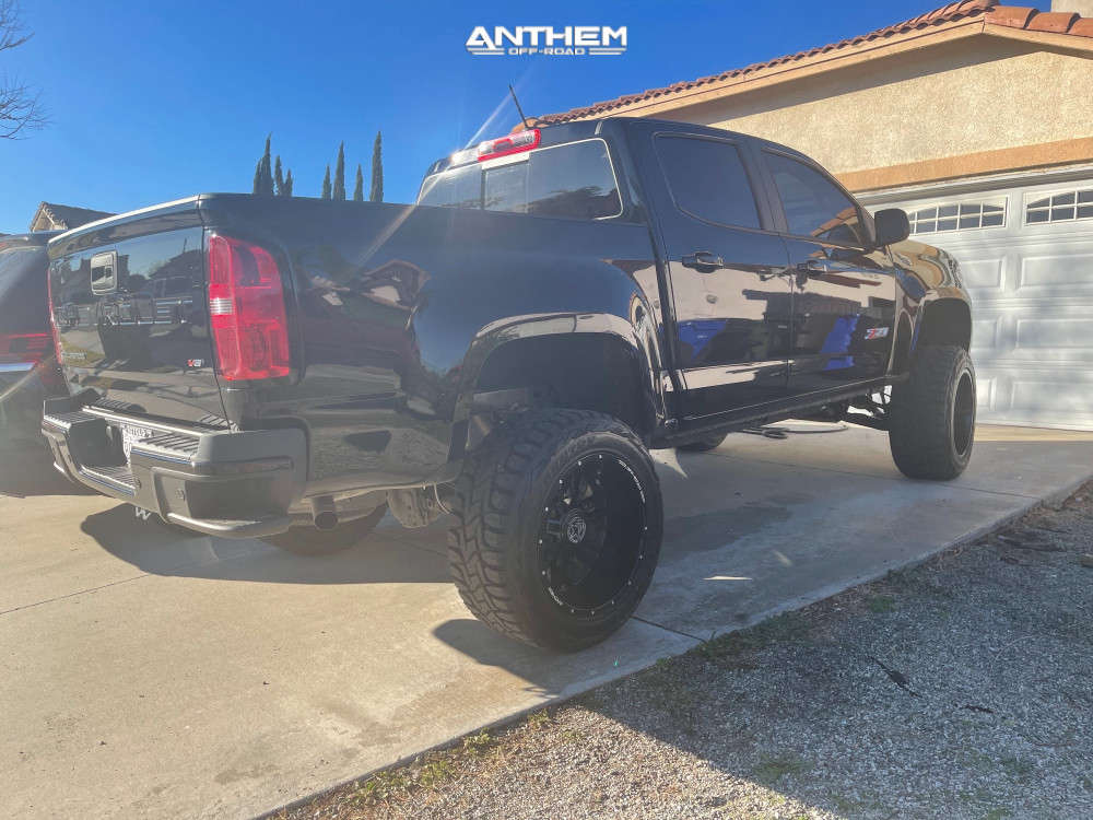 2021 Chevrolet Colorado Wheel Offset Aggressive > 1" Outside Fender Air ...