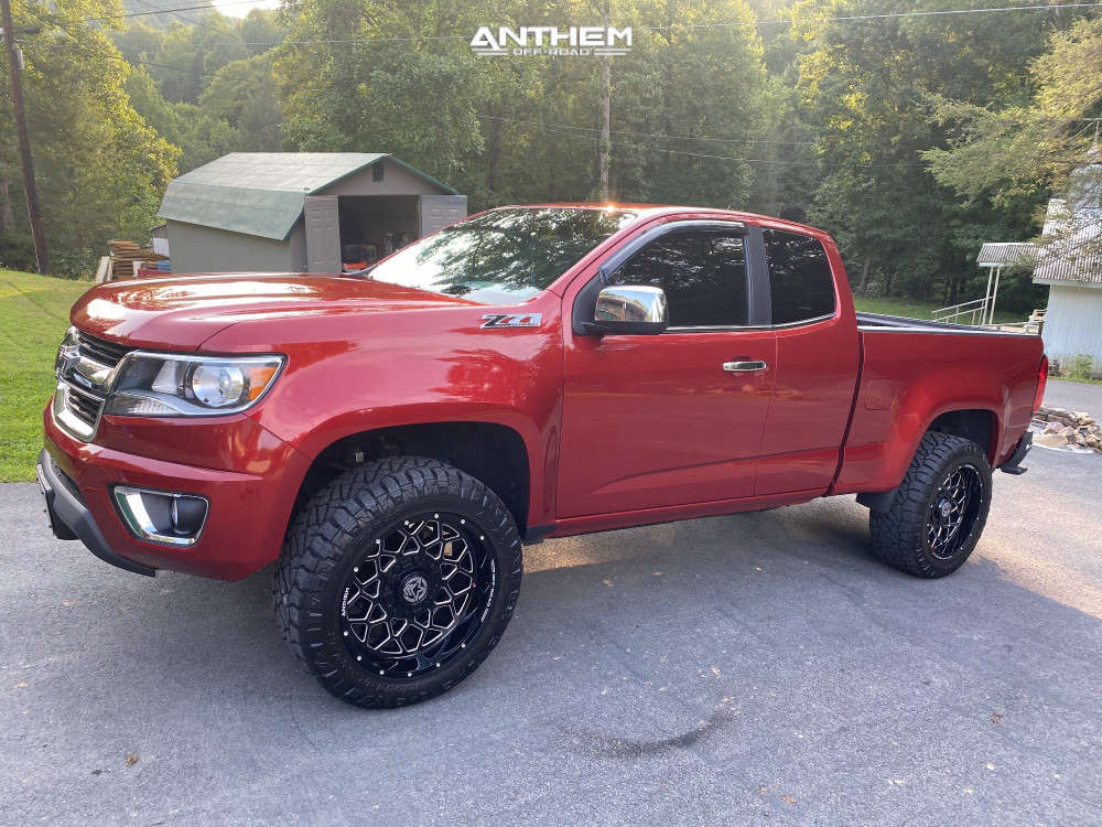 2015 Chevrolet Colorado Wheel Offset Aggressive > 1" Outside Fender ...
