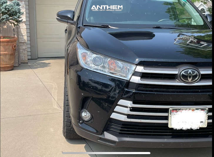 2018 Toyota Highlander Wheel Offset Nearly Flush Stock | 1799586 ...