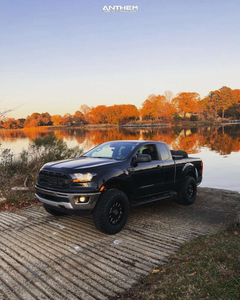 2019 Ford Ranger Wheel Offset Aggressive > 1" Outside Fender Leveling ...