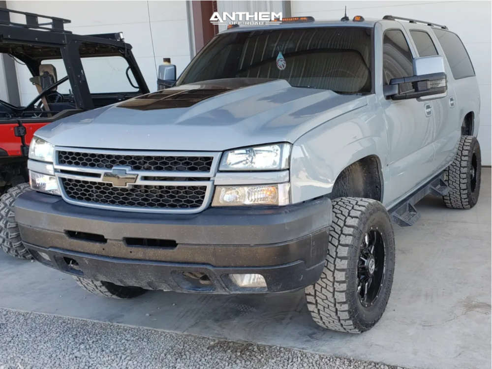 2003 Chevrolet Suburban 2500 Wheel Offset Aggressive > 1" Outside ...