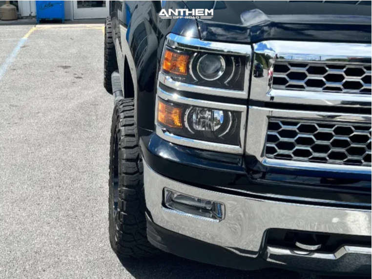 2014 Chevrolet Silverado 1500 Wheel Offset Super Aggressive 3"-5 ...