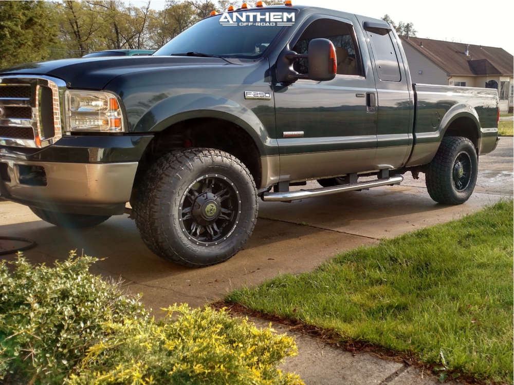 2007 Ford F-250 Super Duty Wheel Offset Slightly Aggressive Stock ...