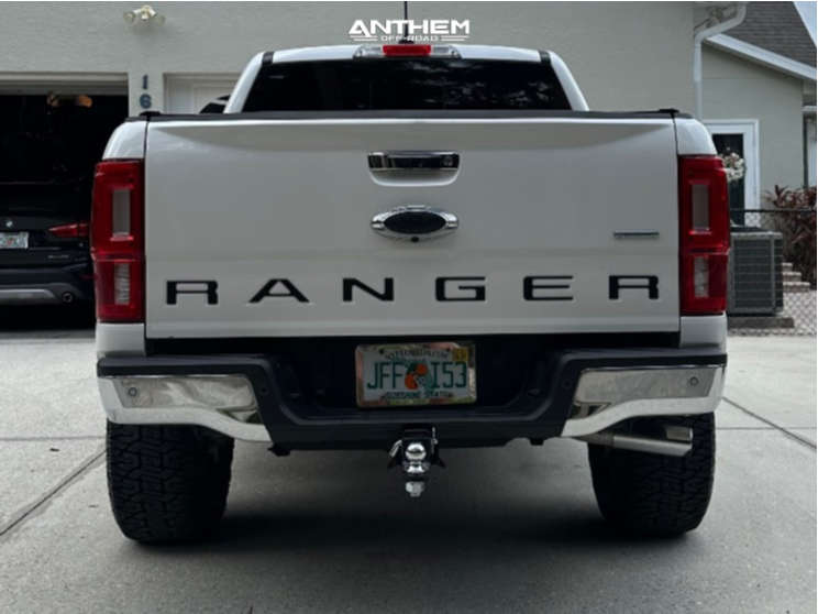 2020 Ford Ranger Wheel Offset Aggressive > 1" Outside Fender Leveling ...