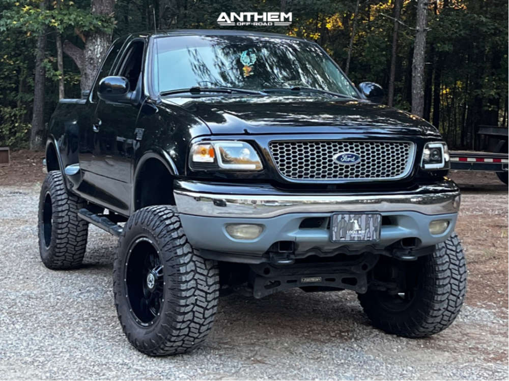 1999 Ford F-150 Wheel Offset Aggressive > 1" Outside Fender Leveling ...