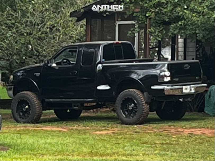 1999 Ford F-150 Wheel Offset Aggressive > 1" Outside Fender Leveling ...