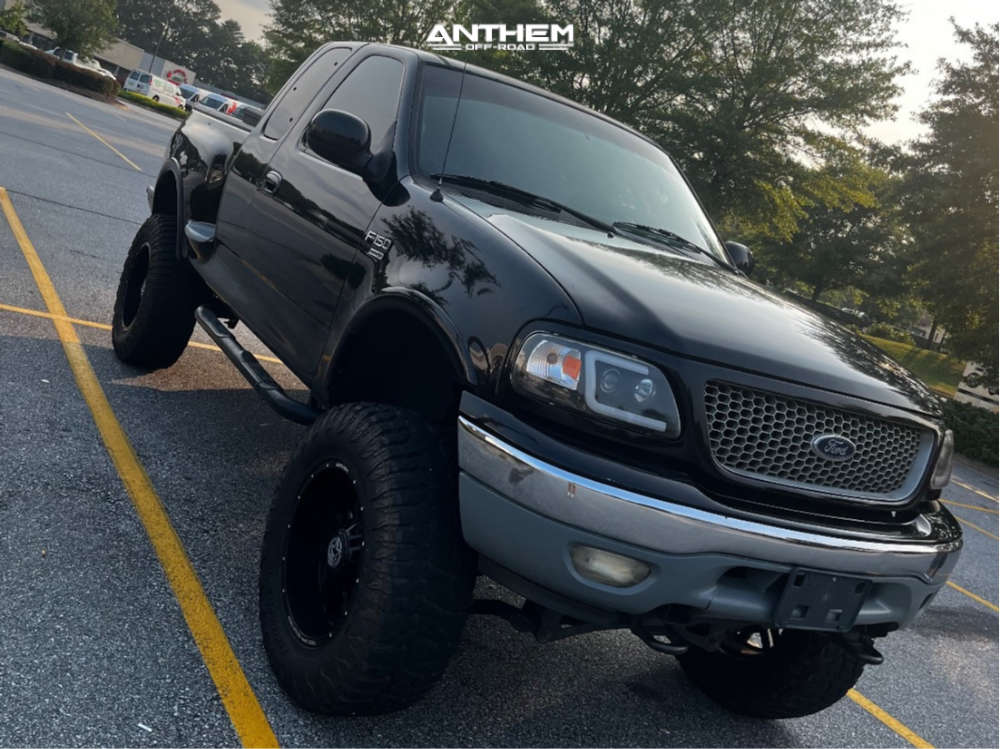 1999 Ford F-150 Wheel Offset Aggressive > 1" Outside Fender Leveling ...