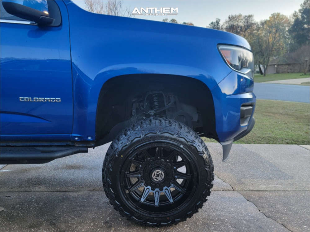 2020 Chevrolet Colorado Wheel Offset Super Aggressive 3"-5" Suspension ...