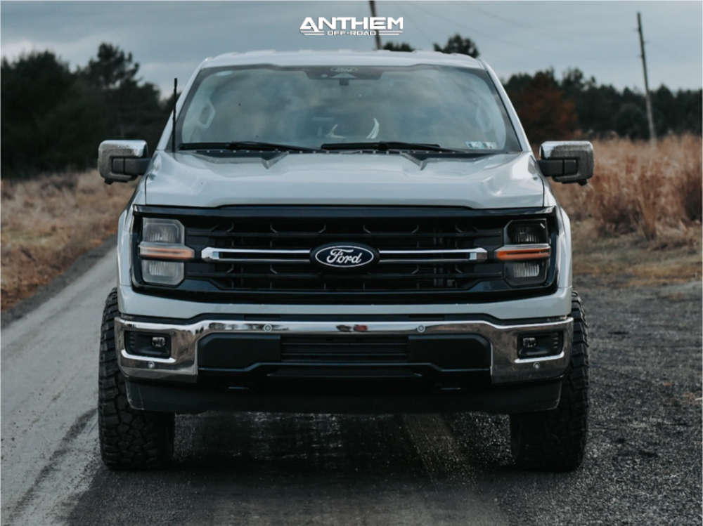 2024 Ford F-150 Wheel Offset Aggressive > 1" Outside Fender Leveling ...