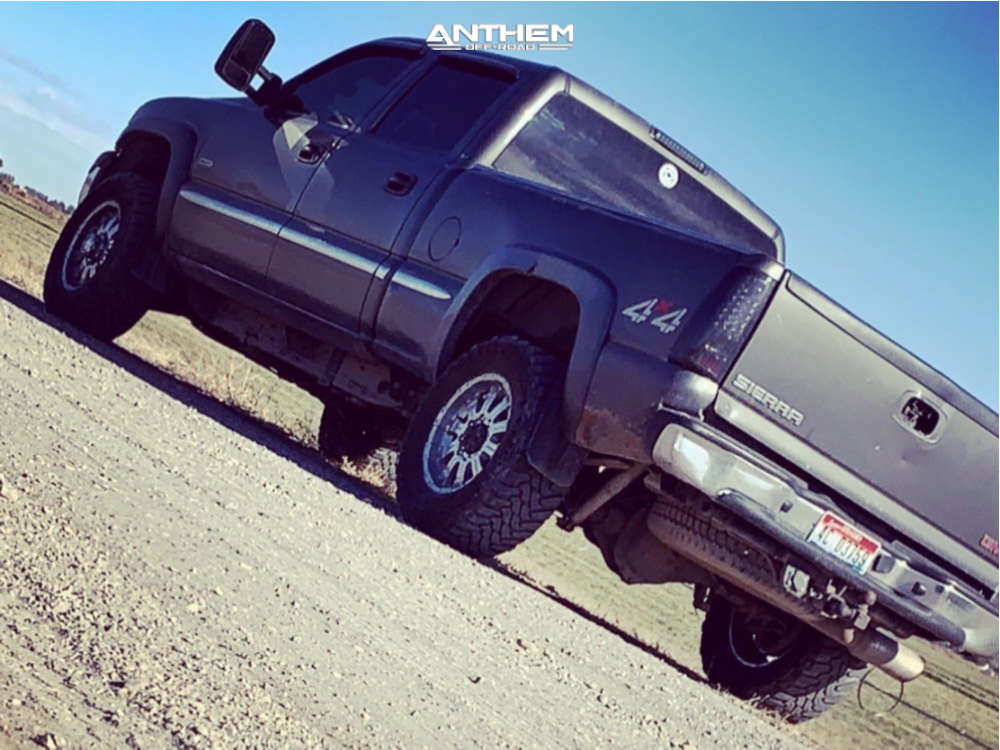 2002 GMC Sierra 2500 HD Wheel Offset Super Aggressive 3"-5" Leveling ...