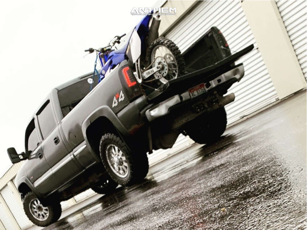 2002 GMC Sierra 2500 HD Wheel Offset Super Aggressive 3"-5" Leveling ...