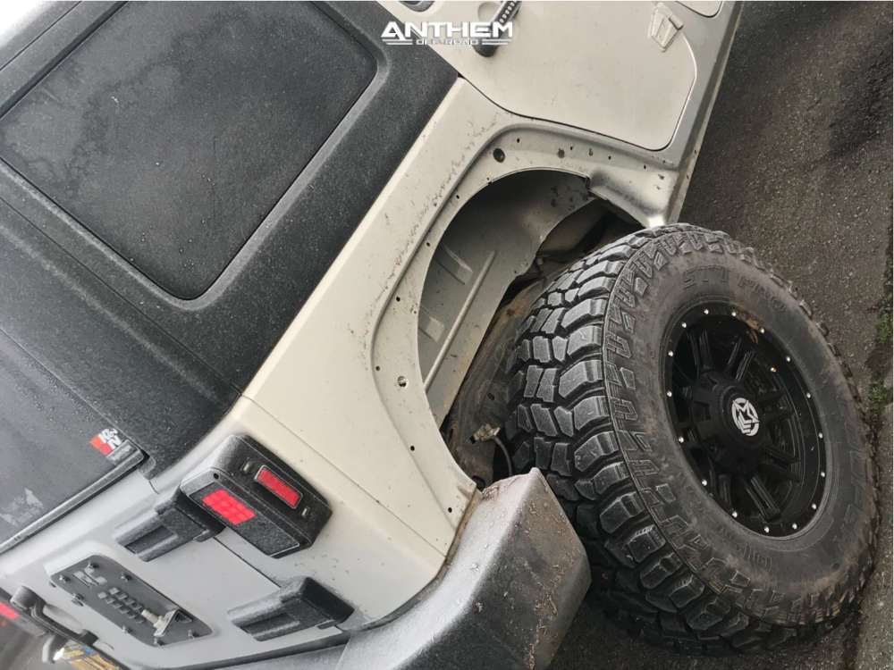 2011 Jeep Wrangler Wheel Offset Super Aggressive 3"-5" Suspension Lift ...