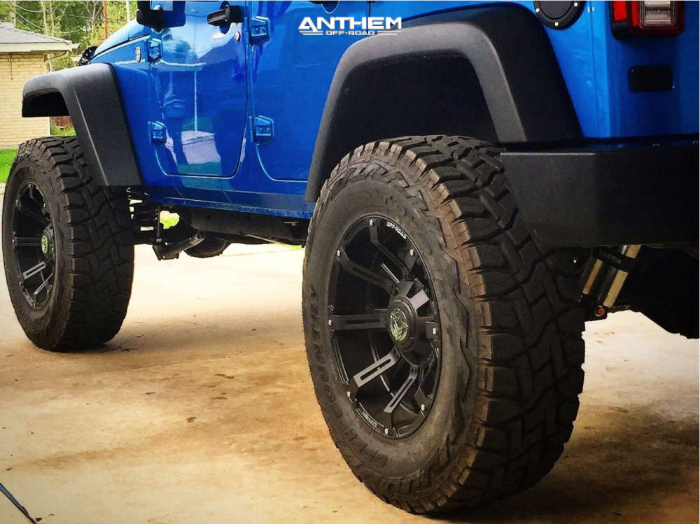 2015 Jeep Wrangler JK Wheel Offset Super Aggressive 3"-5" Suspension ...