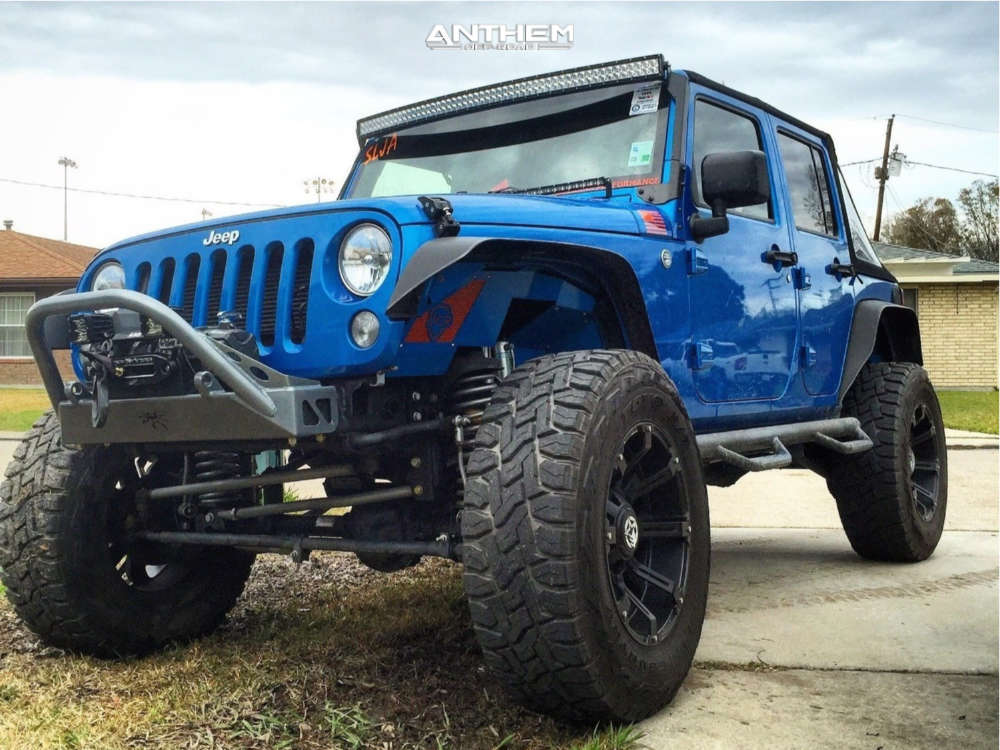 2015 Jeep Wrangler JK Wheel Offset Super Aggressive 3"-5" Suspension ...