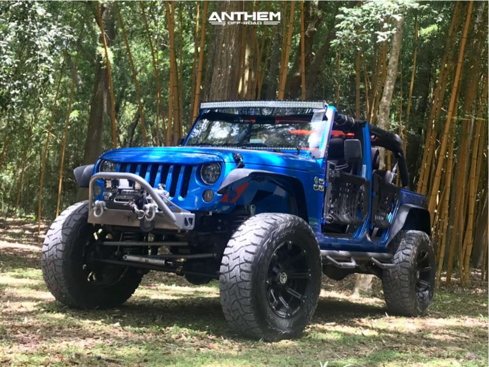 2015 Jeep Wrangler JK Wheel Offset Super Aggressive 3"-5" Suspension ...