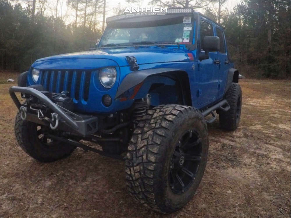 2015 Jeep Wrangler JK Wheel Offset Super Aggressive 3"-5" Suspension ...