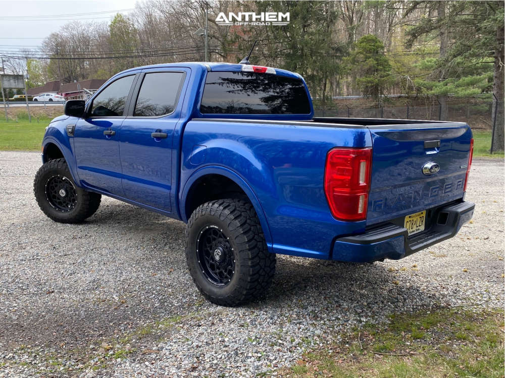 2019 Ford Ranger Wheel Offset Aggressive > 1" Outside Fender Suspension ...