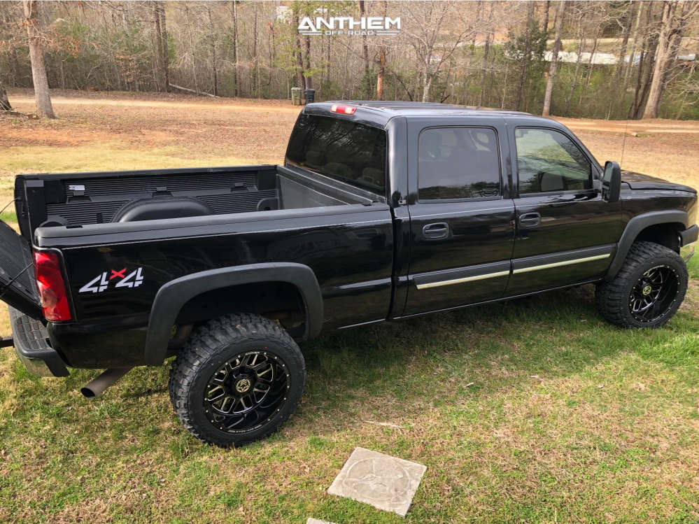 2004 Chevrolet Silverado 2500 HD Wheel Offset Super Aggressive 3"-5 ...
