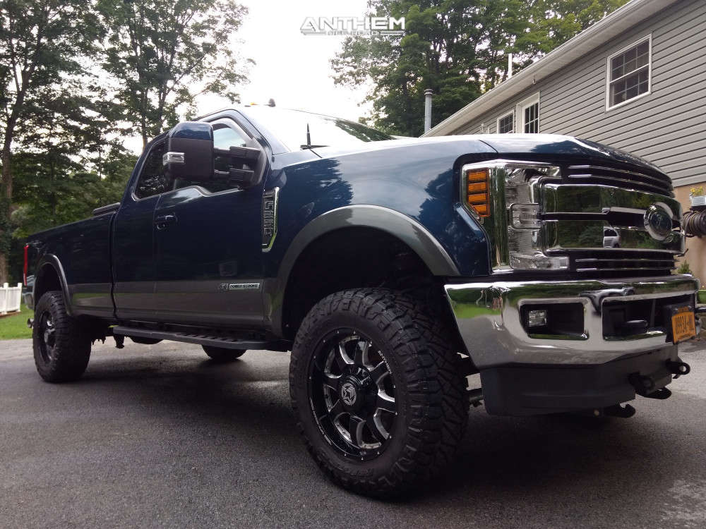 2019 Ford F-250 Super Duty Wheel Offset Aggressive > 1" Outside Fender ...