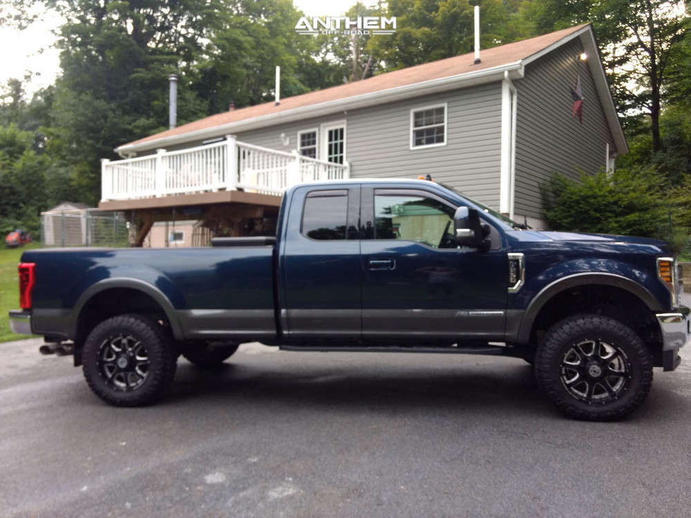 2019 Ford F-250 Super Duty Wheel Offset Aggressive > 1" Outside Fender ...