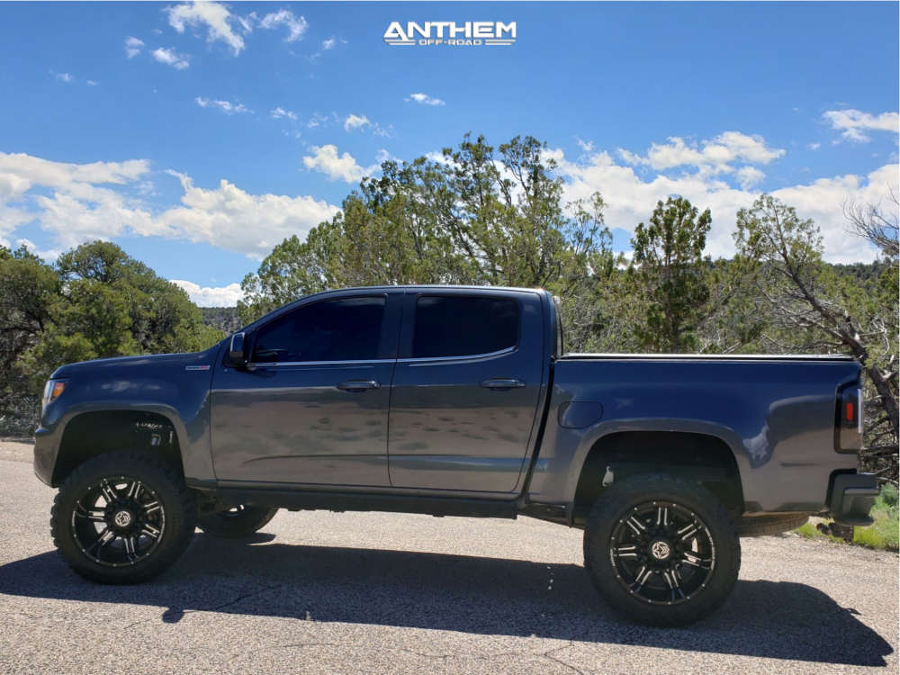 2016 Chevrolet Colorado Wheel Offset Super Aggressive 3"-5" Suspension ...