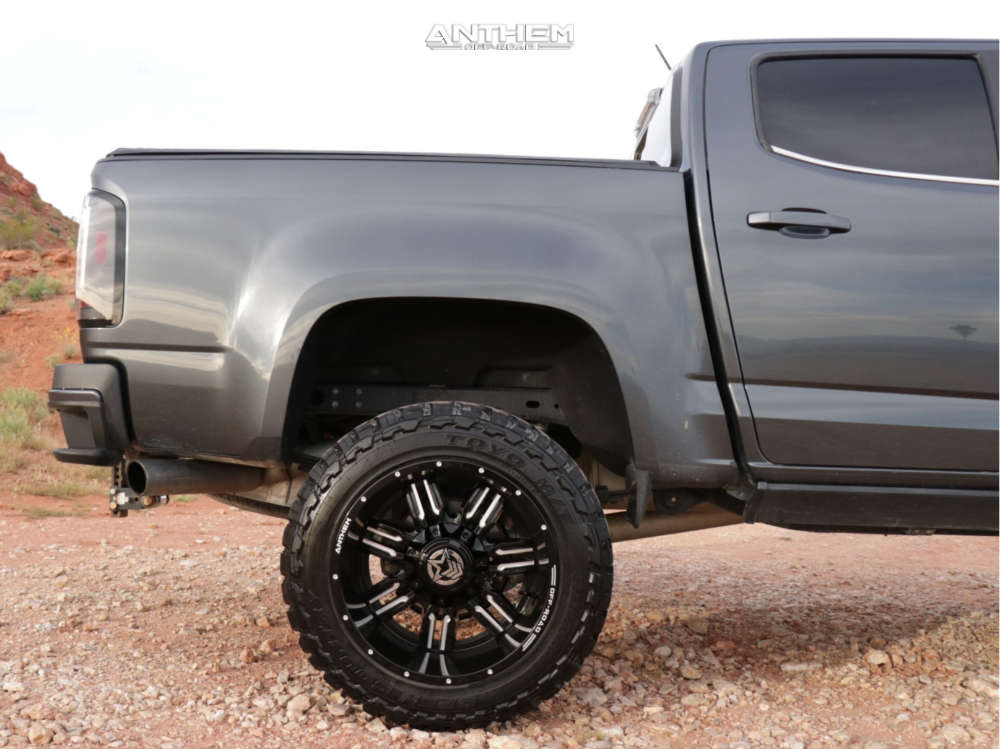 2016 Chevrolet Colorado Wheel Offset Super Aggressive 3"-5" Suspension ...