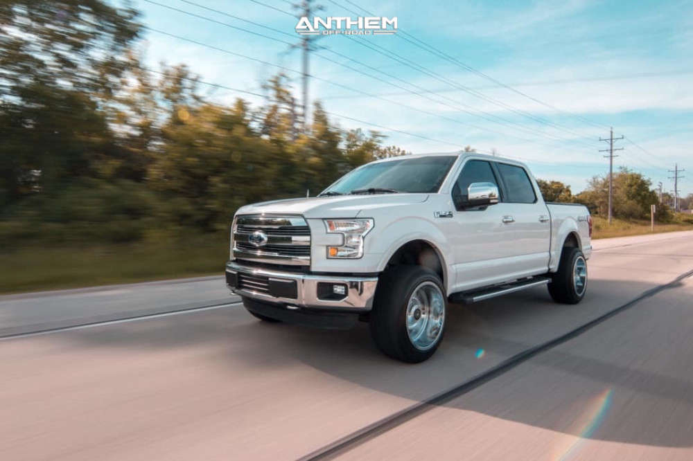 2016 Ford F-150 Wheel Offset Super Aggressive 3"-5" Leveling Kit ...