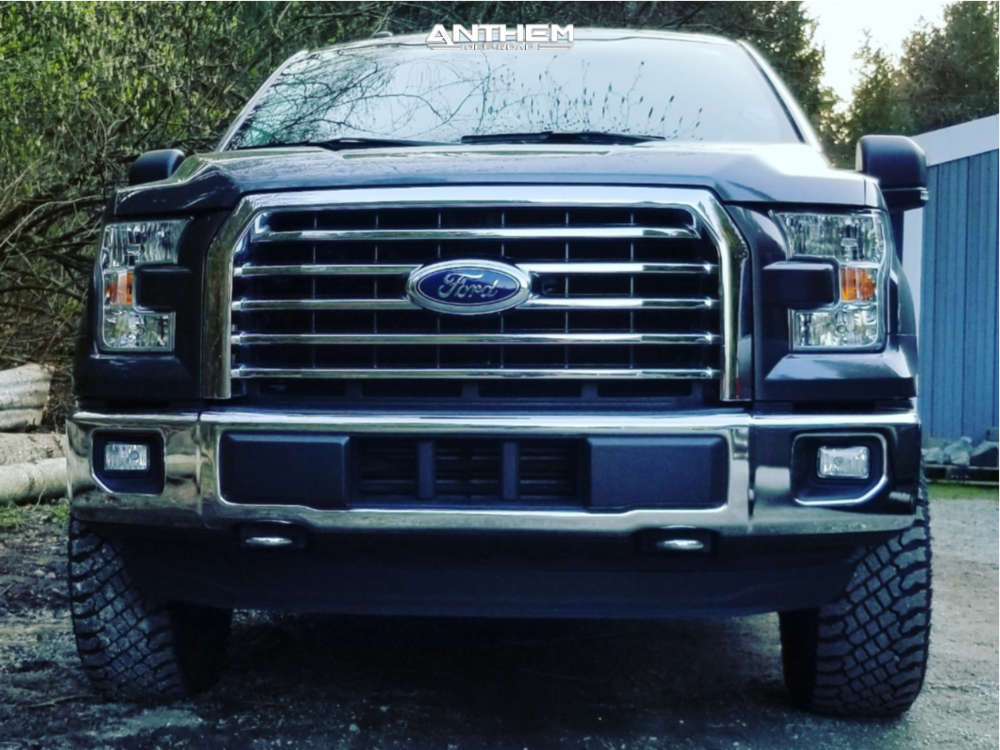 2016 Ford F-150 Wheel Offset Slightly Aggressive Suspension Lift 2.5 ...
