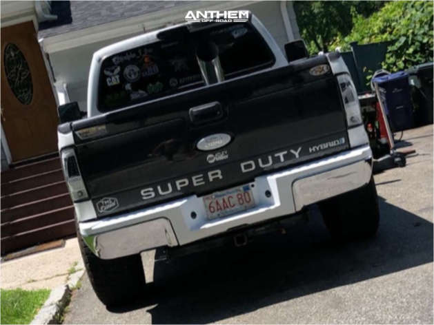 2002 Ford F-250 Super Duty Wheel Offset Aggressive > 1" Outside Fender ...